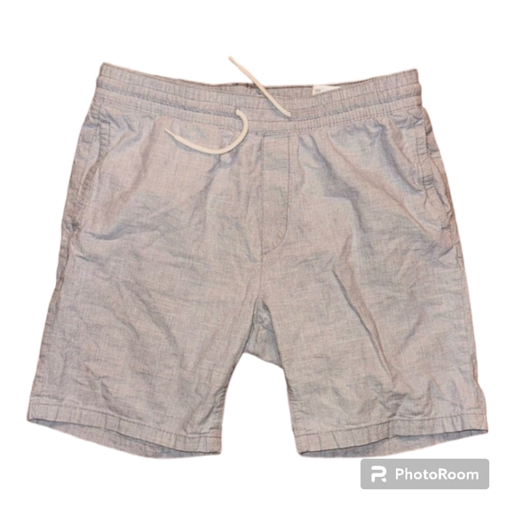 H&M | Shorts | Men 0 Cotton Light Blue Shorts Hm Size L | Poshmark
